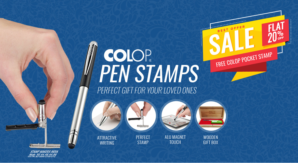 Online Pen Stamp Maker | Pen Stamp Supplier | Pen Seal | Pen Stamp